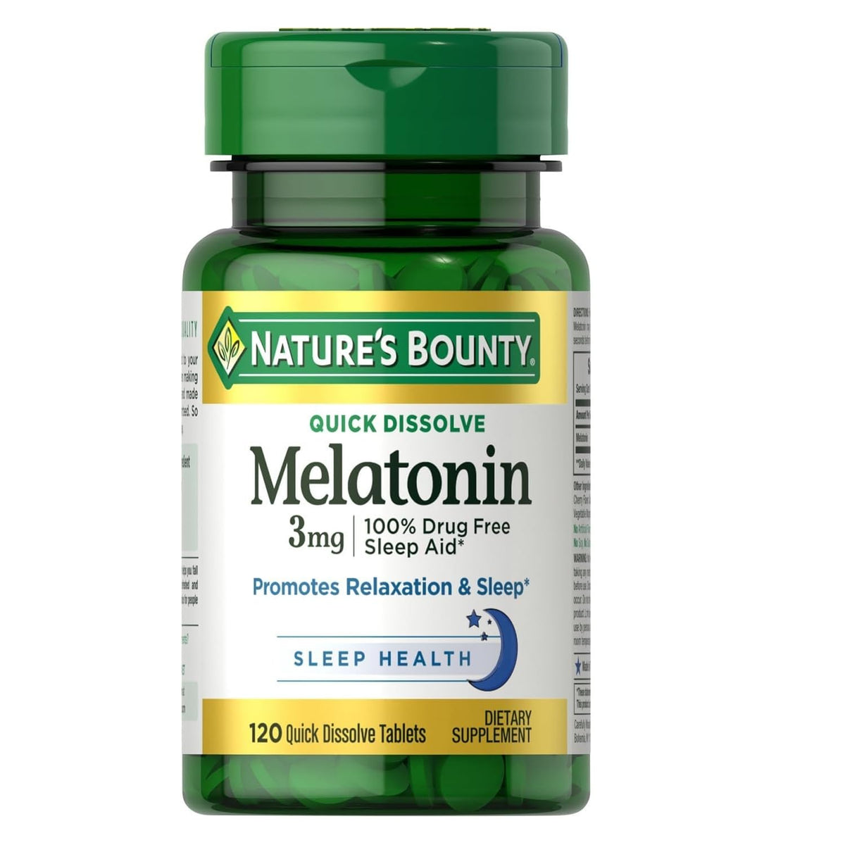 Nature's Bounty melatonin sleep aid