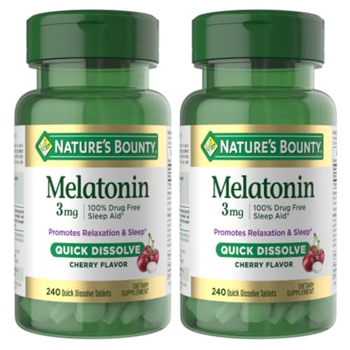 Nature's Bounty melatonin sleep aid