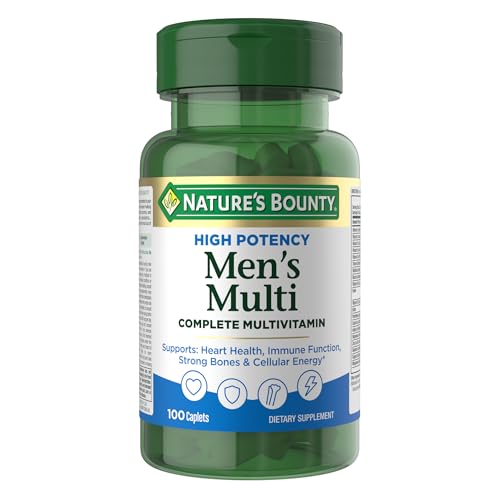 Nature's Bounty men's multivitamins capsules