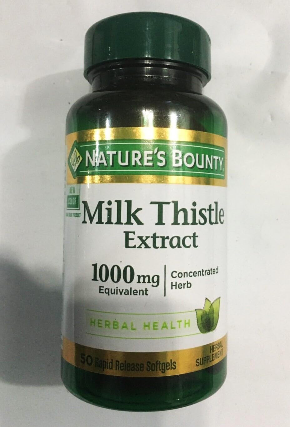 Nature's Bounty Milk Thistle benefits