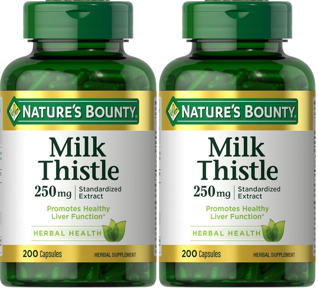 Nature's Bounty Milk Thistle capsules