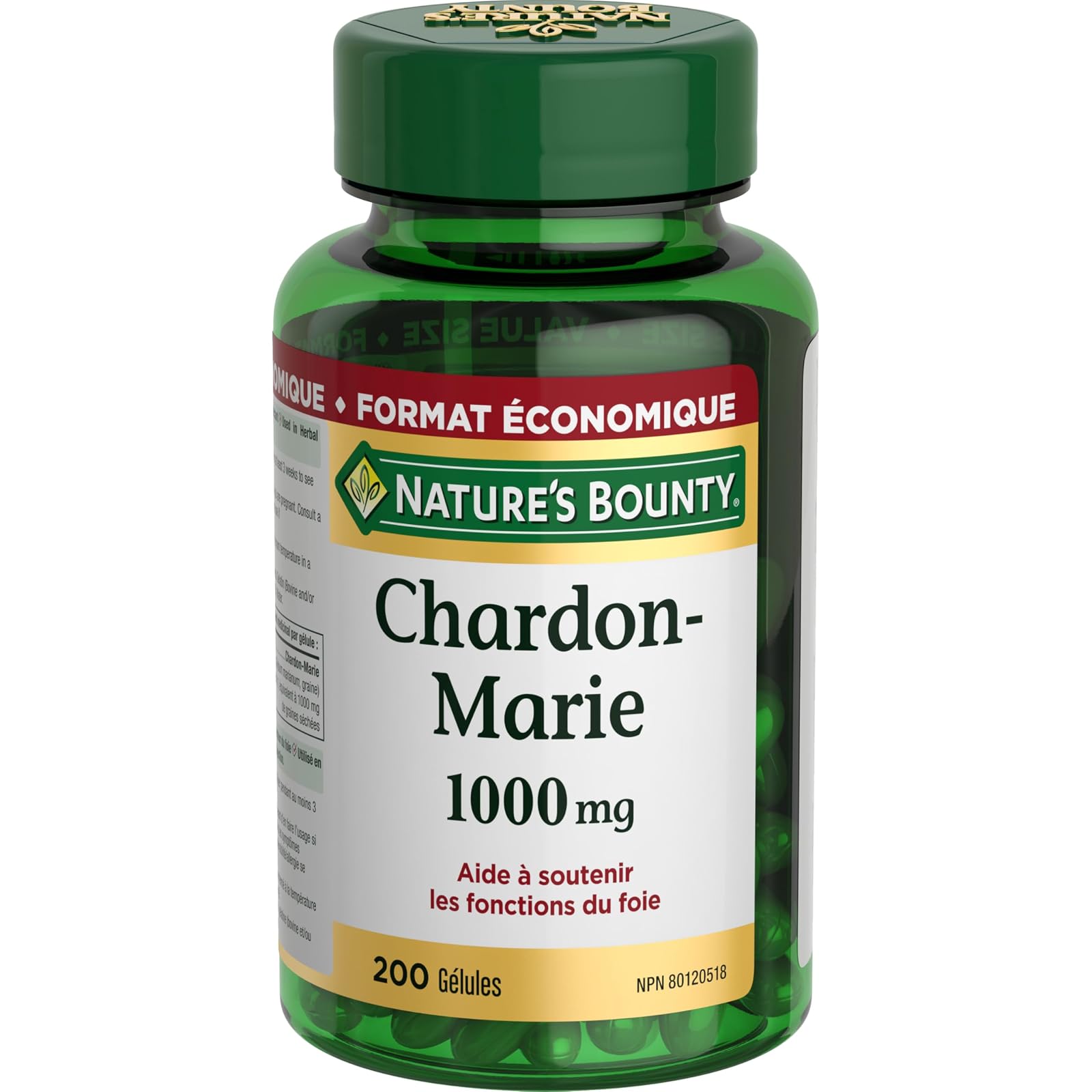 Nature's Bounty milk thistle softgels