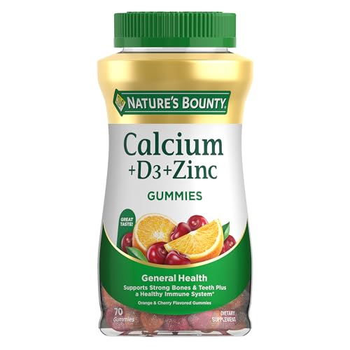 Nature's Bounty multiminerals gummies for bone health