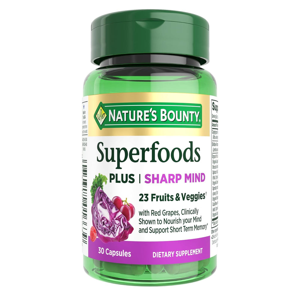 Nature's Bounty multivitamins for brain health