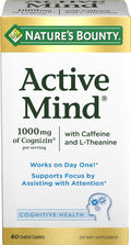 Nature's Bounty multivitamins for focus