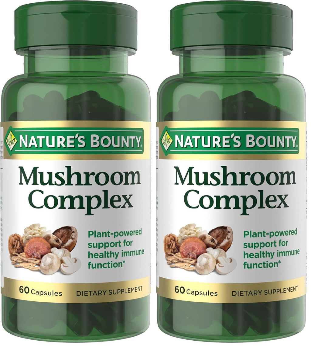 Nature's Bounty mushroom complex capsules