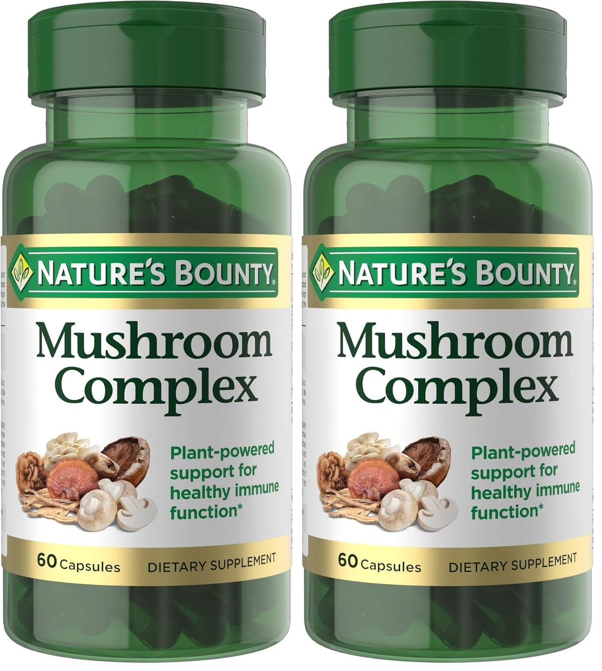Nature's Bounty mushroom complex capsules