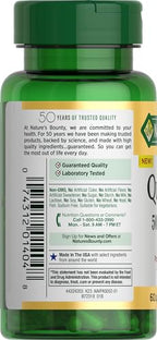 Nature's Bounty natural quercetin formula