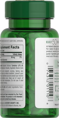 Nature's Bounty potassium for optimal heart function