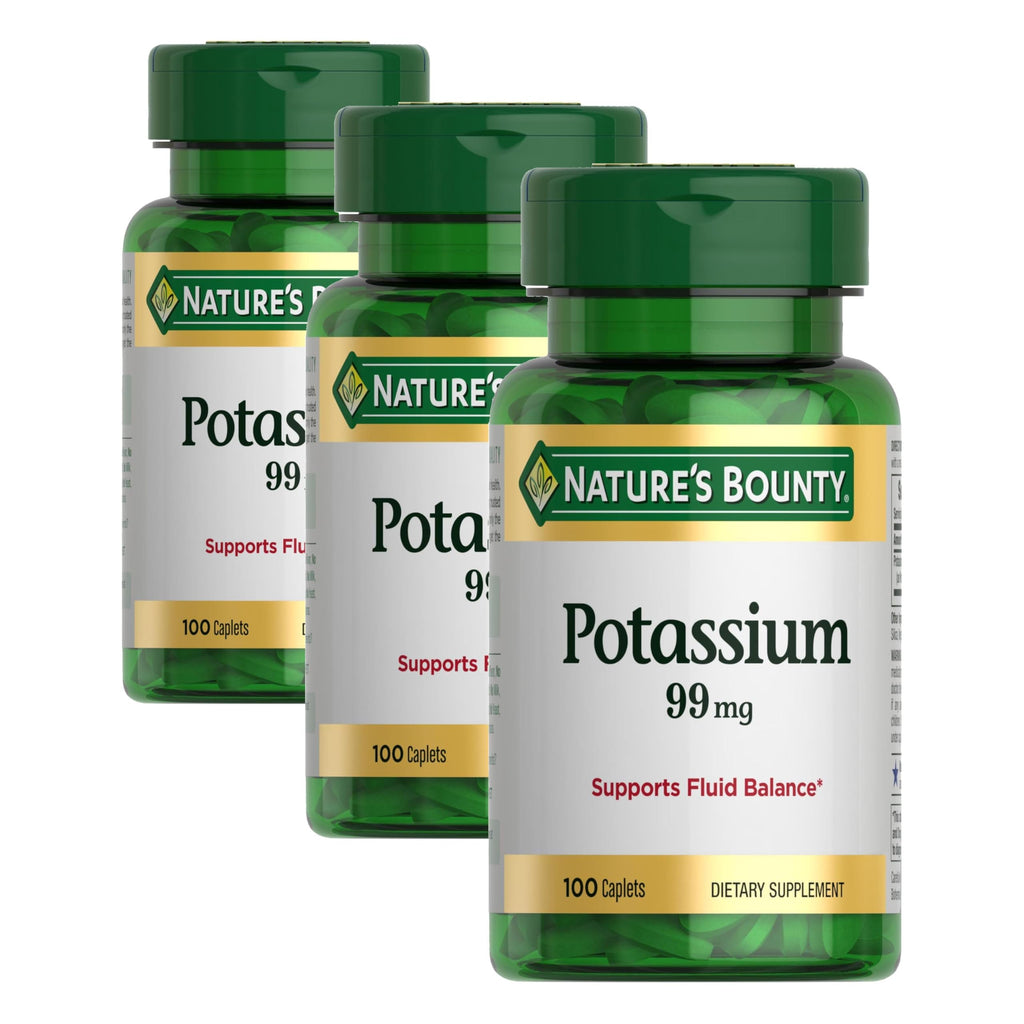 Nature's Bounty potassium supplement for heart health