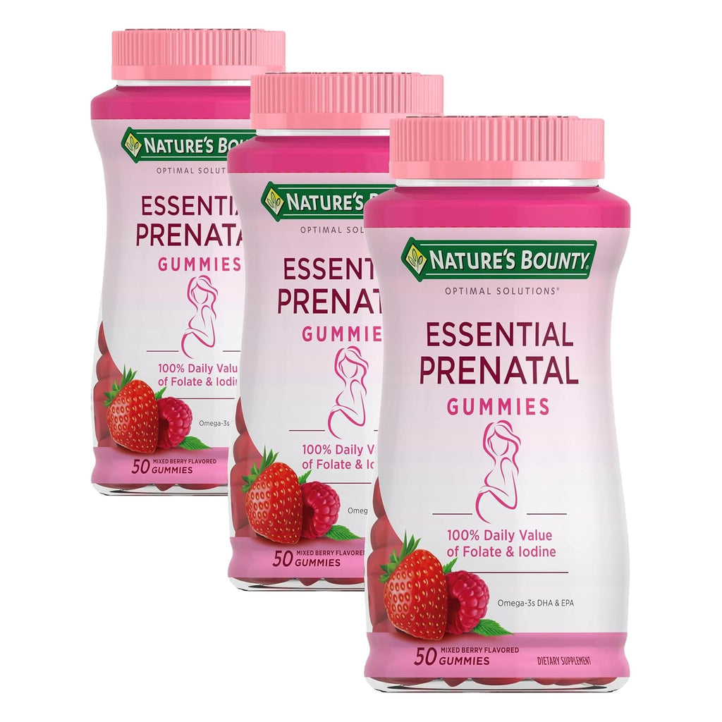 Nature's Bounty prenatal gummies for moms