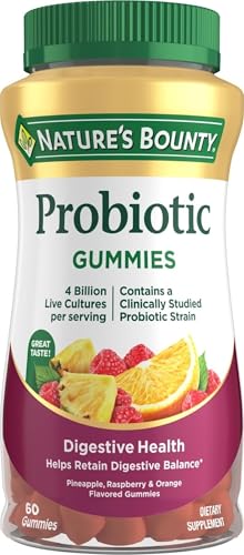 Nature's Bounty probiotic gummies for gut health