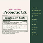 Nature's Bounty Probiotic GX benefits