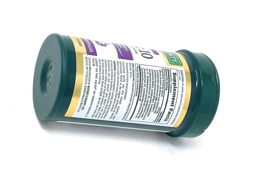 Nature's Bounty probiotics for men