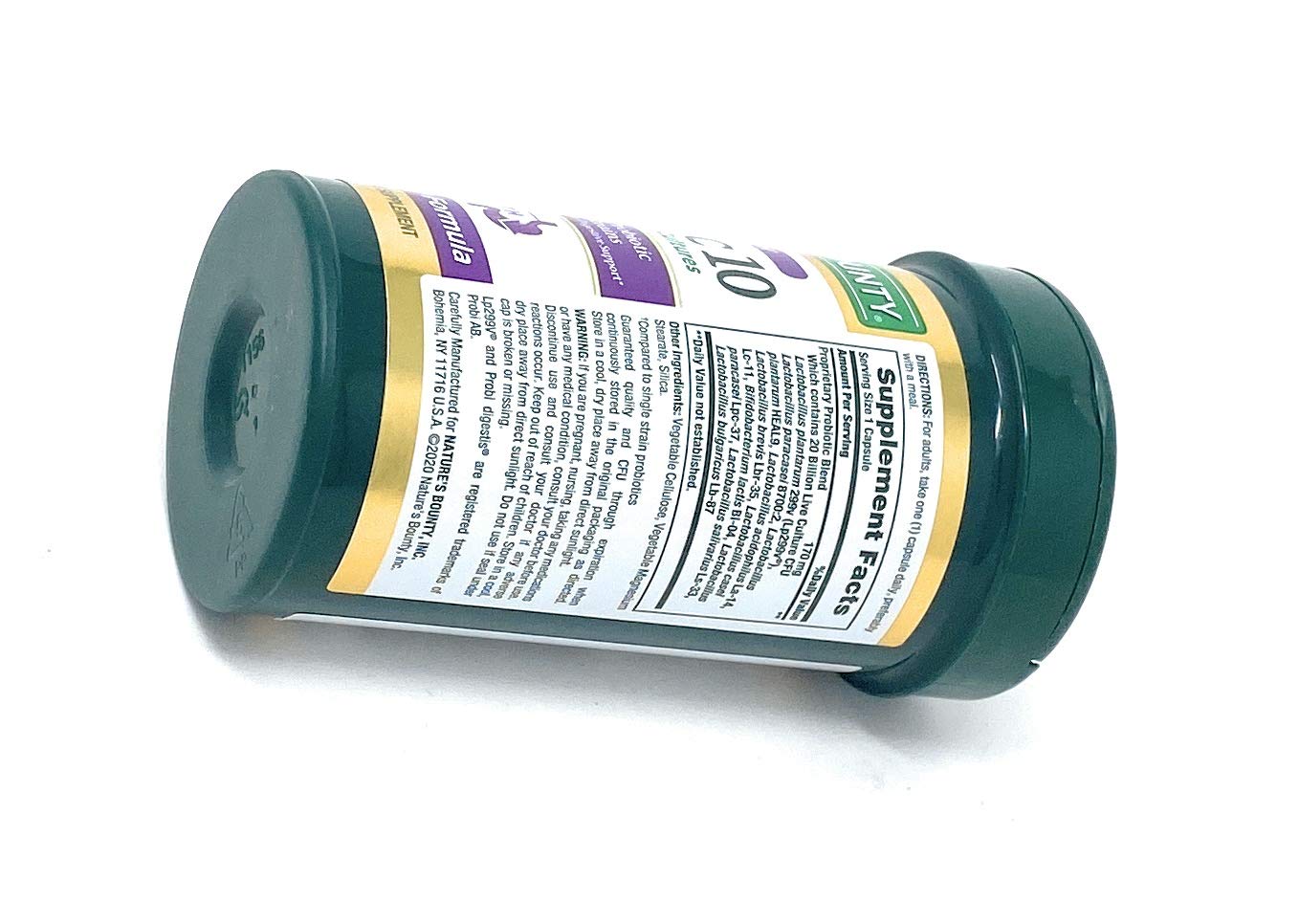 Nature's Bounty probiotics for men