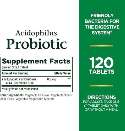 Nature's Bounty probiotics for men