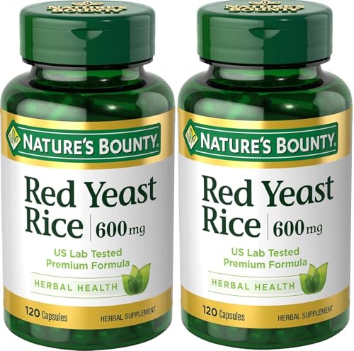 Nature's Bounty red yeast rice capsules