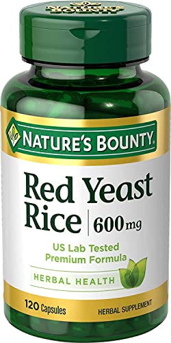 Nature's Bounty red yeast rice capsules