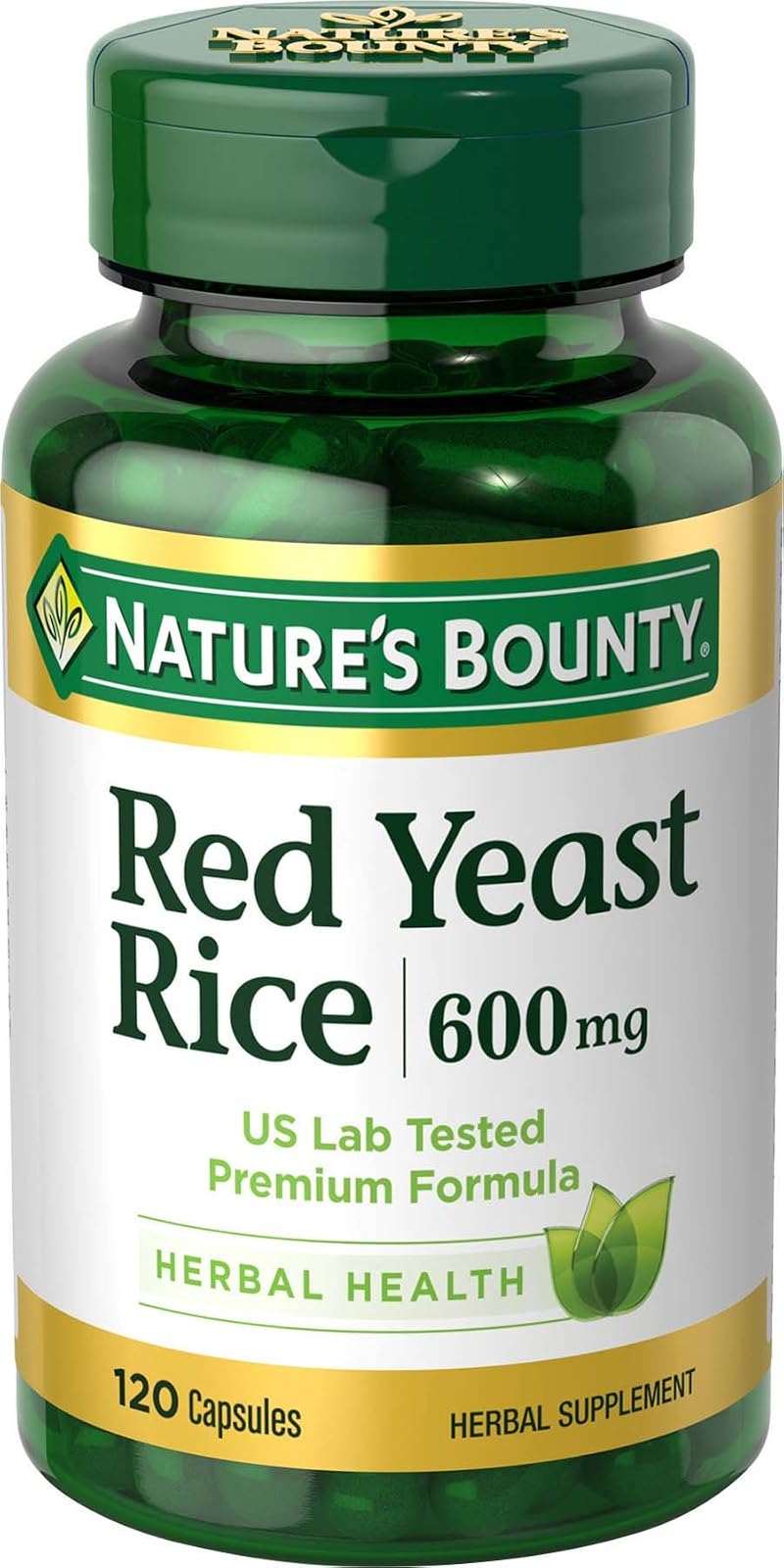 Nature's Bounty Red Yeast Rice capsules