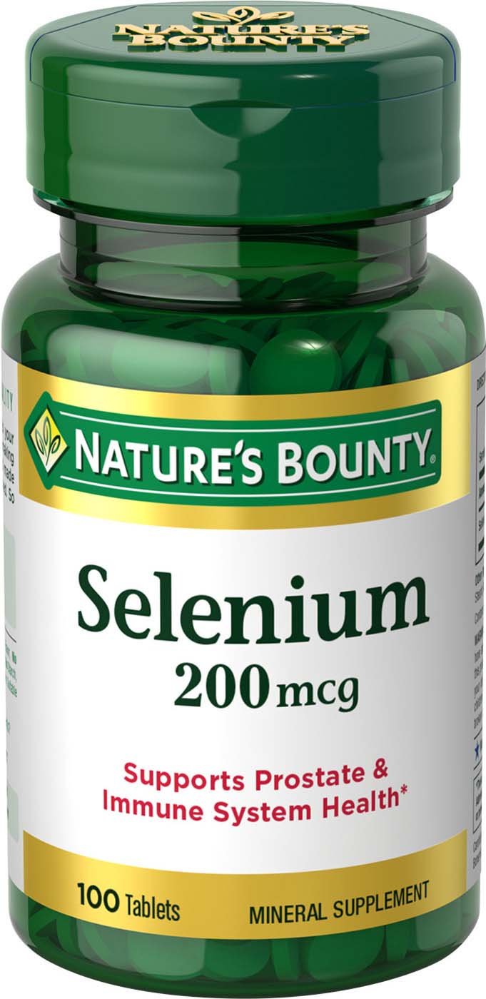 Nature's Bounty selenium dietary supplement