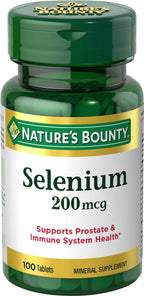 Nature's Bounty selenium dietary supplement