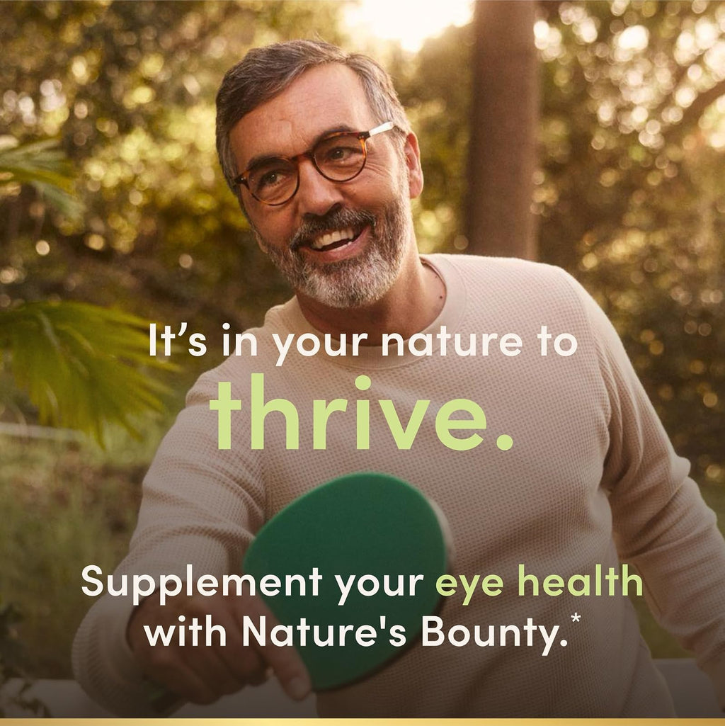 Nature's Bounty softgels for healthy eyesight