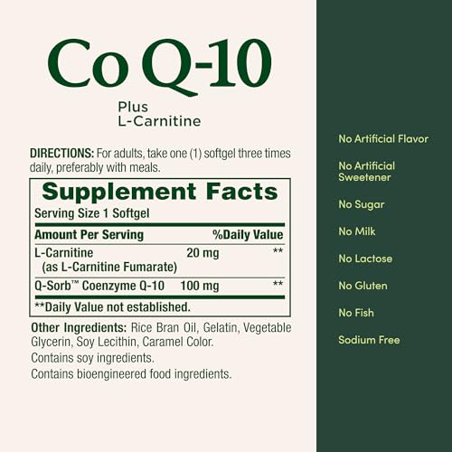Nature's Bounty softgels for vitality