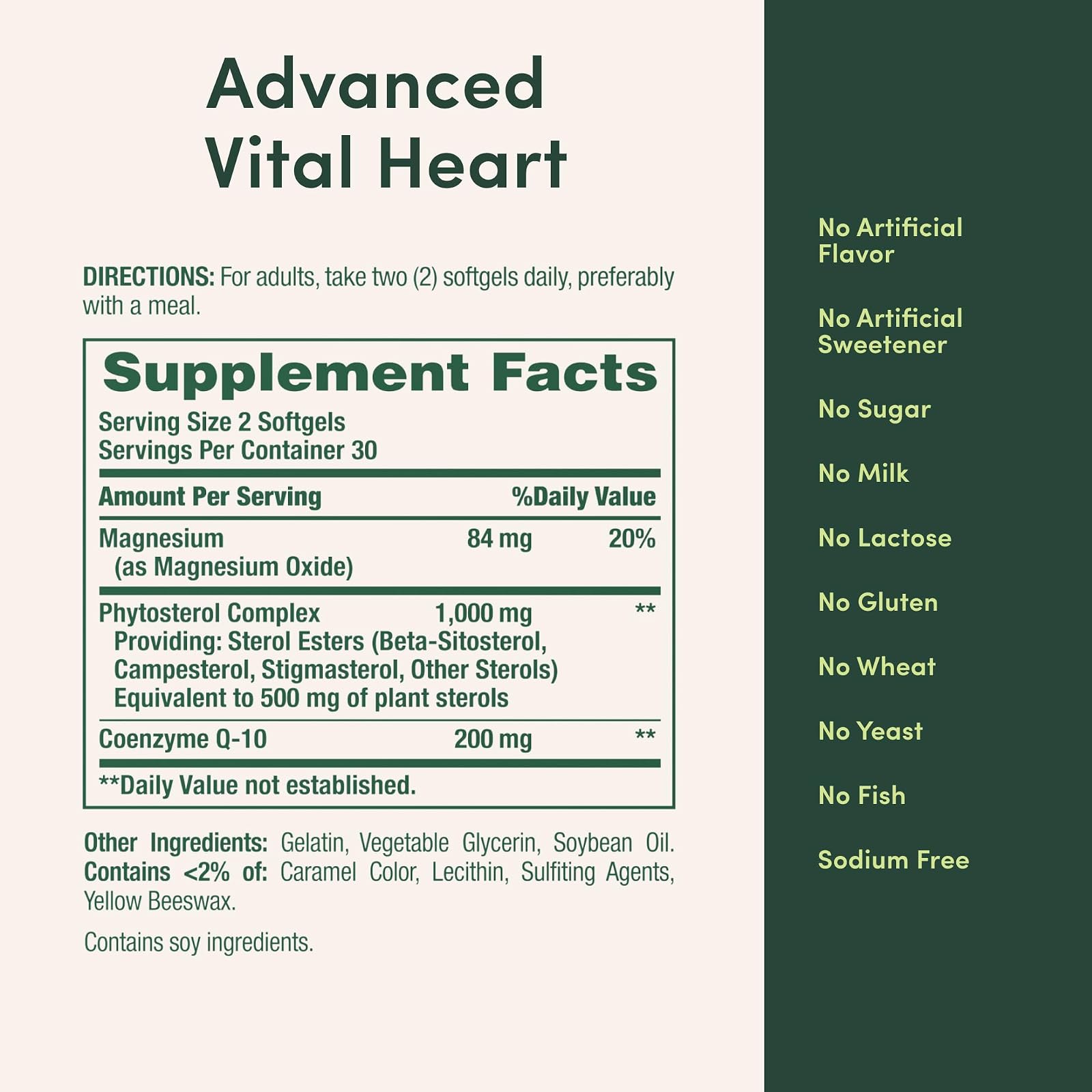 Nature's Bounty softgels for vitality