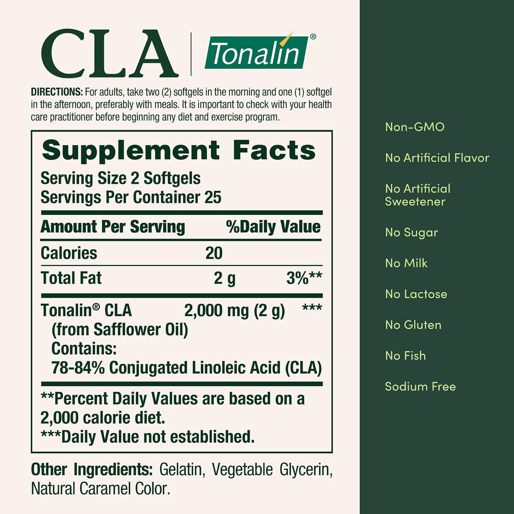 Nature's Bounty Tonalin for overall wellness