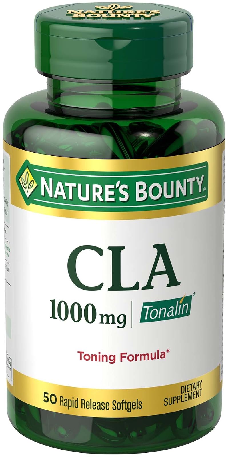 Nature's Bounty Tonalin softgels for weight management