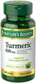 Nature's Bounty turmeric capsules for inflammation