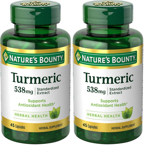 Nature's Bounty Turmeric 538 mg - 90 Capsules
