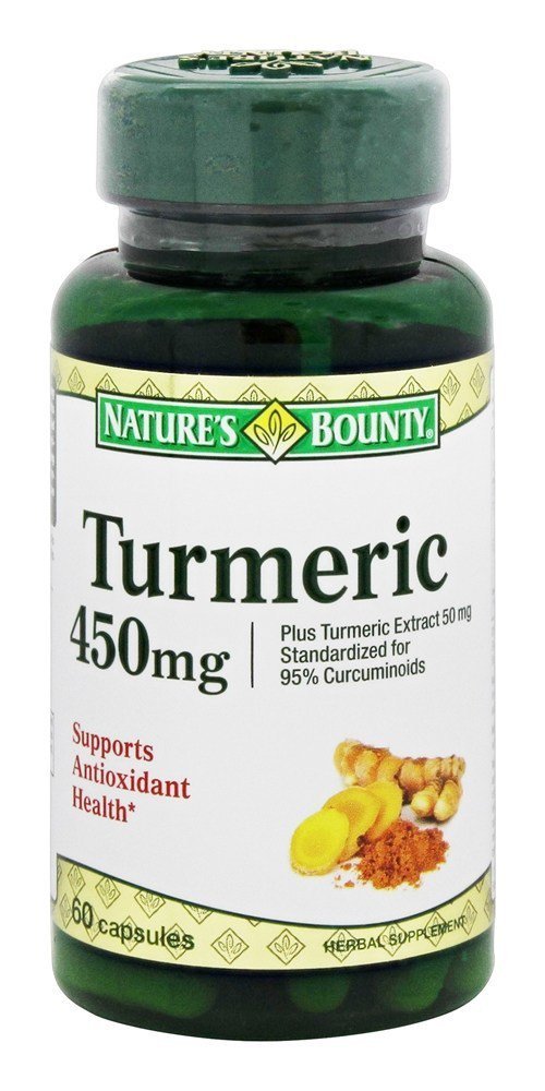 Nature's Bounty turmeric wellness capsules