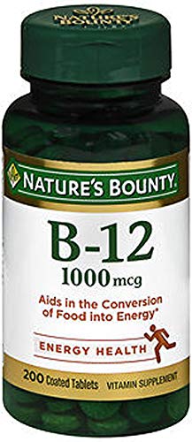 Nature's Bounty Vitamin B-12 supplements