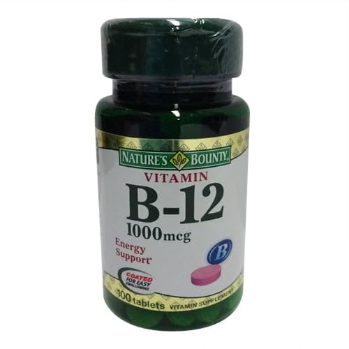 Nature's Bounty Vitamin B-12 tablets