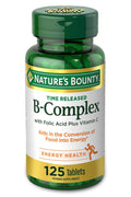 nature's bounty vitamin b complex tablets