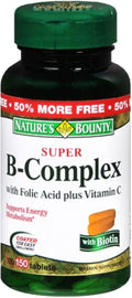 Nature's Bounty vitamin b complex tablets