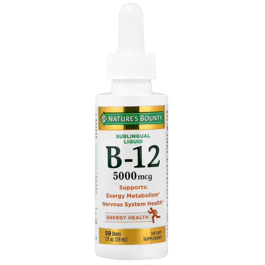 Nature's Bounty vitamin B12 benefits