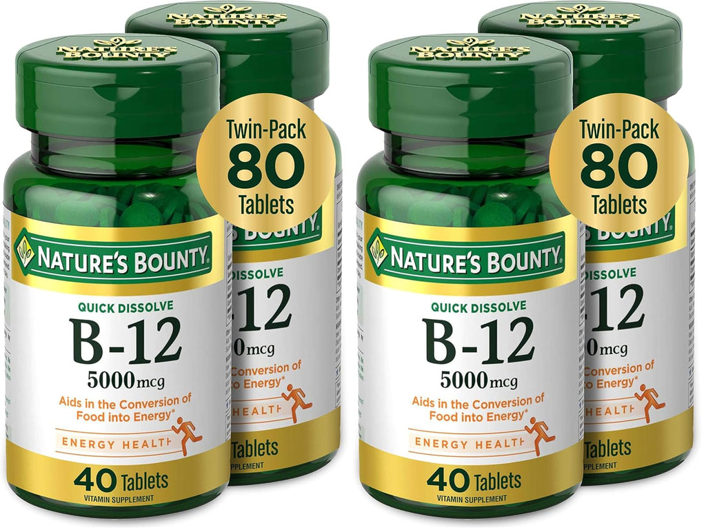Nature's Bounty Vitamin B12 benefits