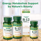 Nature's Bounty vitamin B12 for vitality