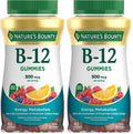 Nature's Bounty Vitamin B12 gummy supplements