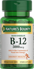 Nature's Bounty vitamin B12 quick dissolve