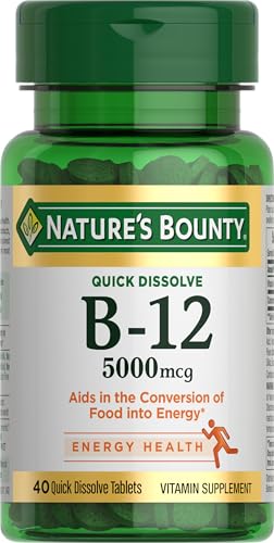 Nature's Bounty vitamin B12 quick dissolve