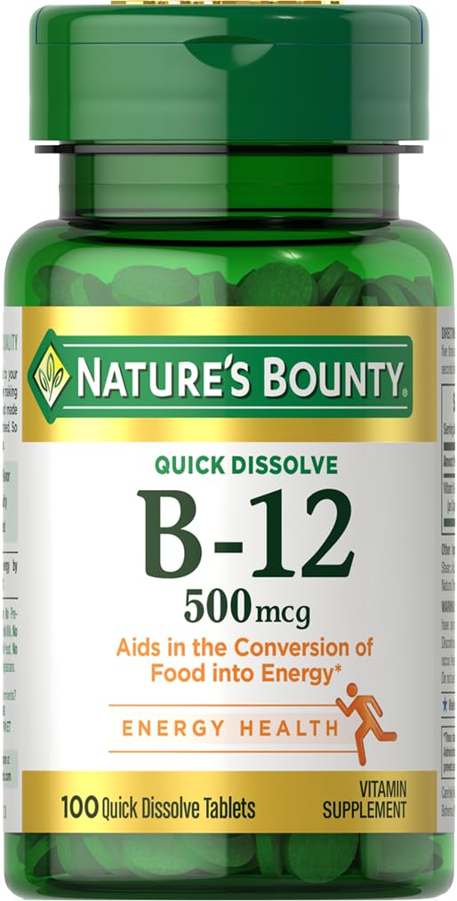 Nature's Bounty Vitamin B12 quick dissolve