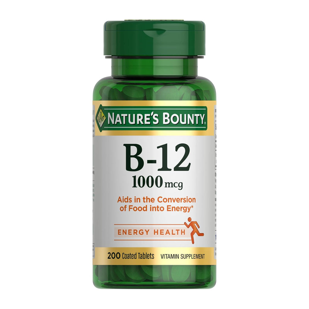 nature's bounty vitamin b12 supplement