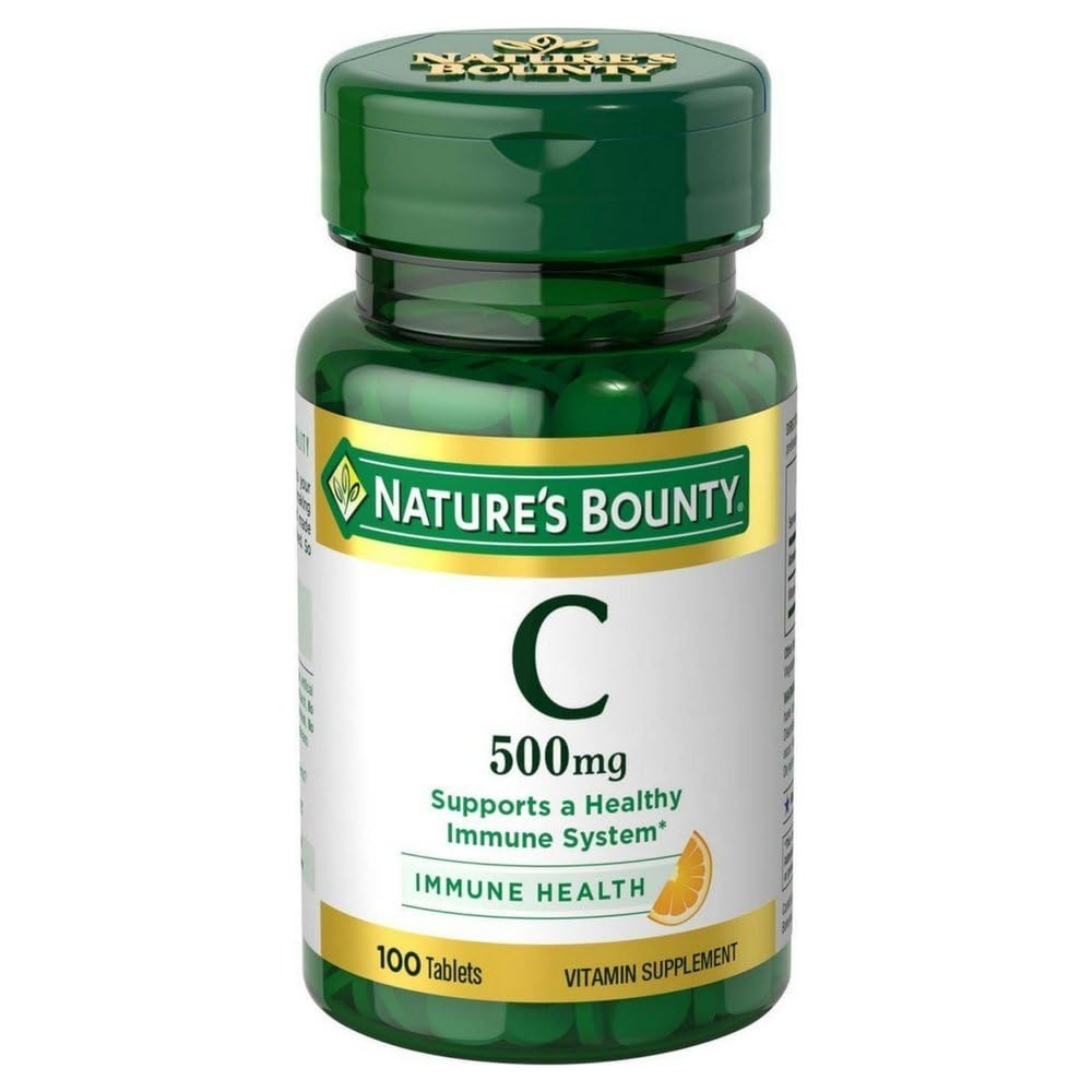 Nature's Bounty Vitamin C 500 mg tablets