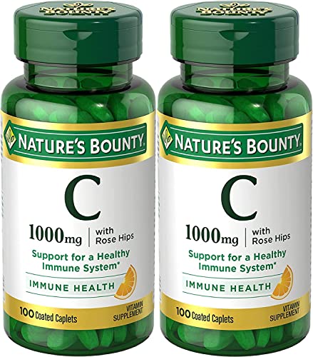 Nature's Bounty Vitamin C caplets