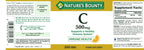 Nature's Bounty vitamin C for skin health