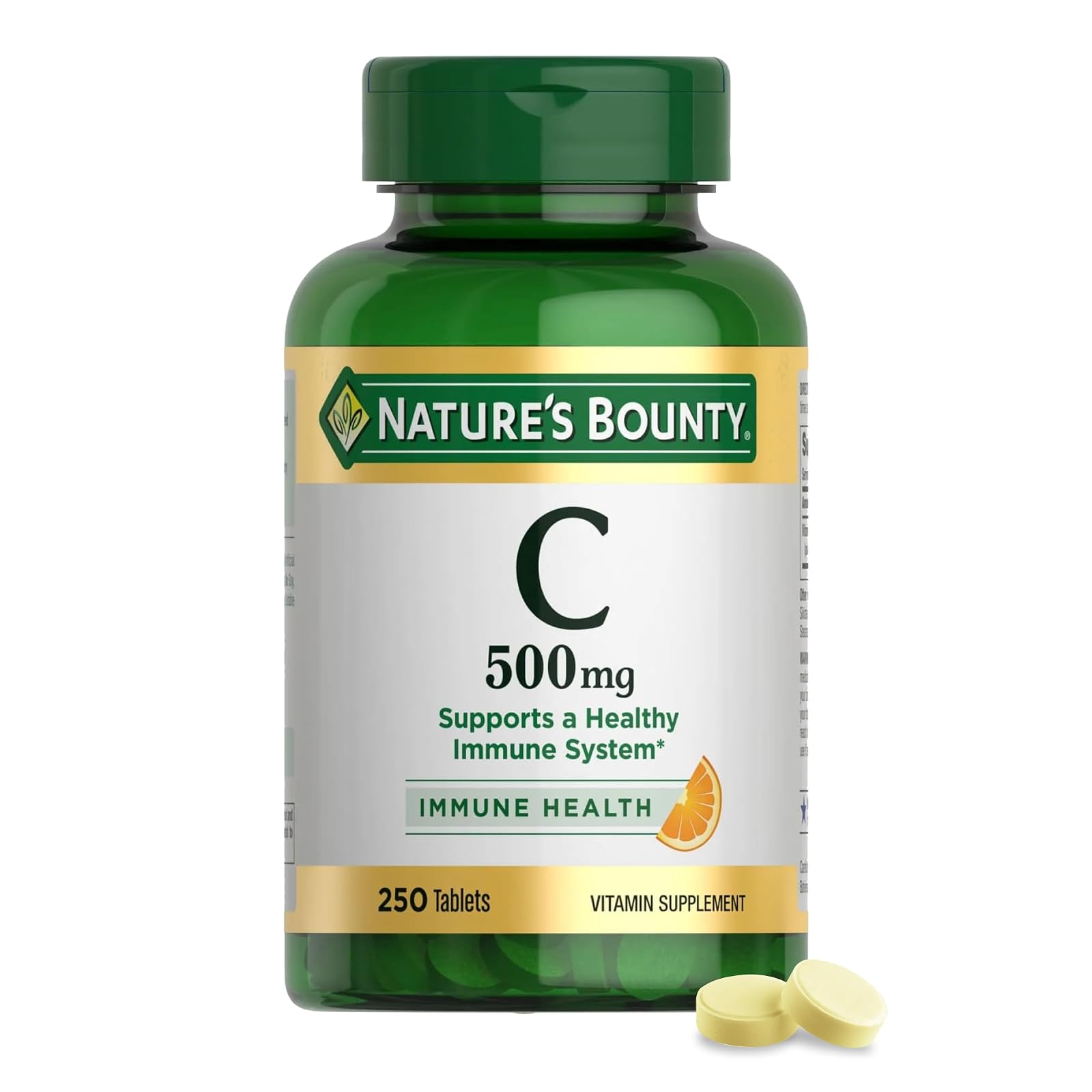 Nature's Bounty vitamin C tablets