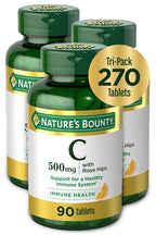 Nature's Bounty Vitamin C tablets